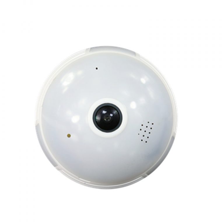 Panoraminė IP kamera lemputėje 2.0Mpix – UAB VM sistemos